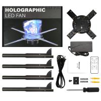 China 100cm 2 Blades 3D Hologram Fan Hospitals' Revolutionary Product 1.692MM Contrast Ratio for sale