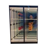 China Customized Color Infinite Mirror Abyss Mirror Wine Bar Cabinet for Fashionable Trends for sale