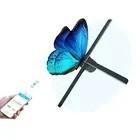 China 65cm High Technology Holographic Fans OEM 3d Holographic Display LED Hologram Projector for sale