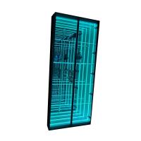 China Wedding Event Decoration LED Glass Neon with Mirror Display Case in DC12V/AC110-220V for sale