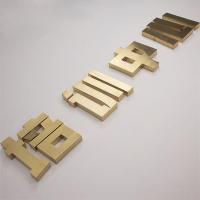 China Back Lit LED Metal Letter Lights Sign 3D Plastic Luminous Characters for Advertising for sale