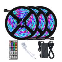 China 16.4ft 12V 5050 RGB Smart Bluetooth LED Strip Music Light for Bedroom Decoration for sale