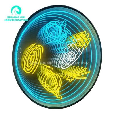 China Customized Color Neon Mirror Ambiance Lighting The Perfect Way to Brighten Your Space for sale