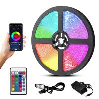 China 12V LED Light Strip with 30/60/90/120/144 RGB WS2815 LEDs Flexible and Addressable for sale