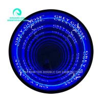 China Wall Screw Fix Customized Shape Abyss Neon Mirror for Contemporary Indoor Decoration for sale
