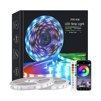 China Facebook Instagram Controlled Smart Led Strip Light for Outdoor Indoor Decoration for sale
