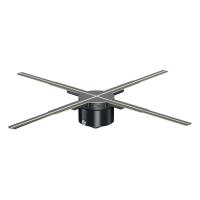 China 1.692MM Pixel Pitch 3D Holographic LED Fan Display Software for Outdoor Advertising for sale