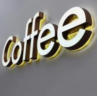 China High Brightness LED Light Stainless Steel Letters Electronic Signs Luminous Character for sale