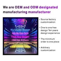 China Glass LED Tunnel Letter Sign with Infinity Mirror Effect and DC12V/AC110-220V Voltage for sale