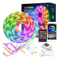 China Smart LED Light Strip Controller with Smd 5050 Led Chip and 2-year Working Lifetime for sale