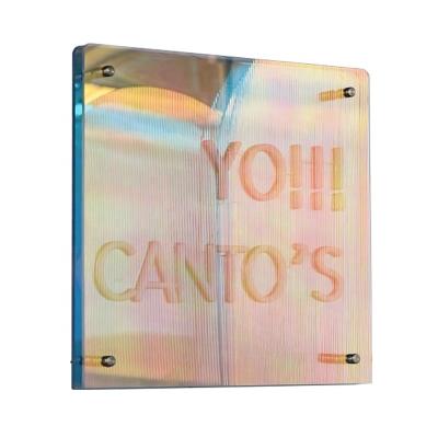 China Colorful Infinity Mirror LED Letters Delicate and Attention-Grabbing Advertising for sale