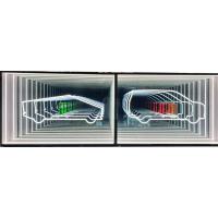 China Indoor Outdoor Infinity Light Mirror Case Display for Show Model Car Ornament Trophy for sale