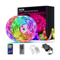 China 5mm 8mm 10mm 12mm PCB Width Smart Wifi RGB LED Strip Lights 50000 Hour Working Lifetime for sale