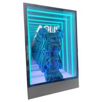 China Model Lego Mini Figure Infinity LED Sign Display Case with DC12V/AC110-220V Voltage for sale