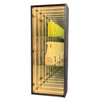 China DC12V/AC110-220V Red White Blue LED Mirrors Display Case for Cell Phone and Cigarette for sale