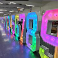 China DC Power Supply Illuminated LED Neon Mirrors for Outdoor Digital Billboard Advertising for sale