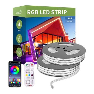 China Waterproof 5M LED Strip Kit with RGB Color Changing Function and High Luminous Flux of 110lm for sale
