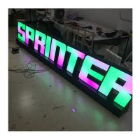China High Brightness LED Light Customized 3d Luminous Acrylic Letter Sign for Outdoor Store for sale