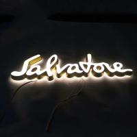 China High Brightness LED Light Customized 3d Luminous Acrylic Letter Sign for Outdoor Store for sale