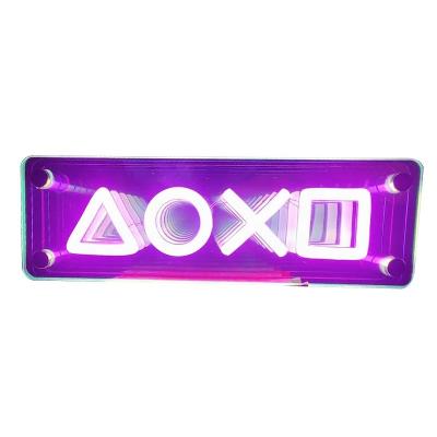 China Power Consumption DC 12V/AV110V-220V LED Letters Abyss Mirror Advertising Lights Hang for sale