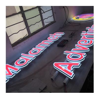China Sale Bright Luminous Characters Plastic LED Sign Channel Letter with Customized Size for sale