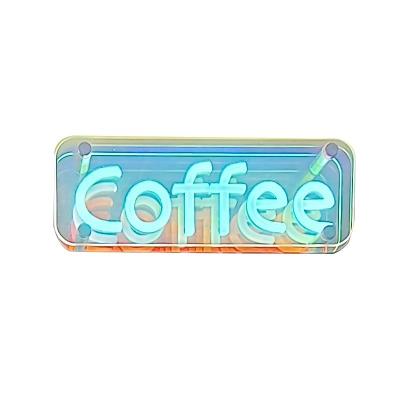 China Customized LED Mini Letters Dazzling Acrylic Abyss Mirror Personalized Illumination for sale