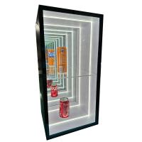 China DC12V/AC110-220V Voltage Infinity Mirror Abyss Display Cases for Your Store Showcases for sale