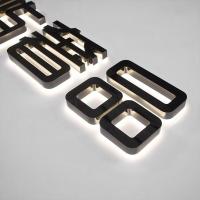 China LED Neon Light Source Customized Color Stainless Steel Letter Sign for Shopping Malls for sale