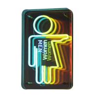 China Delicate LED Neon Sign Board Infinito Letters Infinity Mirror Logo for Indoor for sale