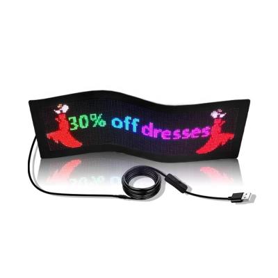 China LED Car Sign Board Indoor LED Digital Signage for Advertising Publish Smart App Control for sale