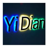 China Customized Size Frontlit and Backlit 3D LED Channel Letter Signs for Door Advertising for sale