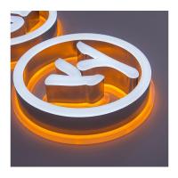 China Customized Size Frontlit and Backlit 3D LED Channel Letter Signs for Door Advertising for sale