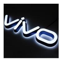 China Customized Size Frontlit and Backlit 3D LED Channel Letter Signs for Door Advertising for sale