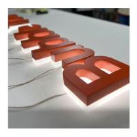 China Customized Size Frontlit and Backlit 3D LED Channel Letter Signs for Door Advertising for sale