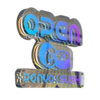 China Indoor Electronic Signs with Infinite Background and Acrylic Mirrors LED Letters for sale