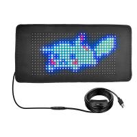 China High View Angle Flexible LED Light Display Panel for Car Window Sign Smart APP Control for sale
