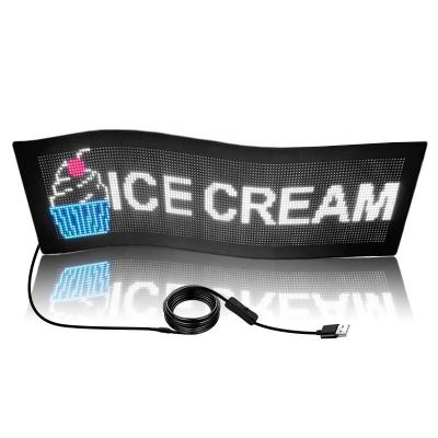 China Indoor LED Digital Signage with Bluetooth App Control and Remote Scrolling Display for sale