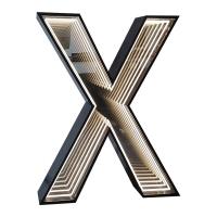 China Custom Designs Infinity Mirror Sign 3D LED Billboards for Shop Signboard Decoration for sale