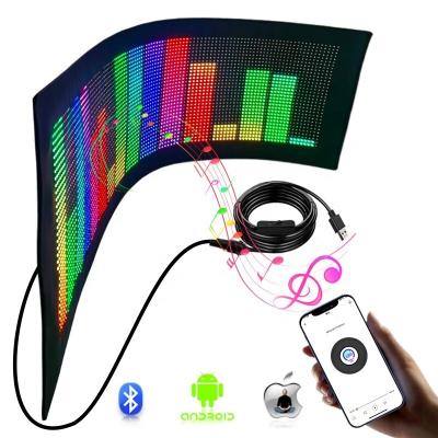 China Portable Pixel RGB LED Matrix Panel Digital Message Screen for Flexible Advertising for sale