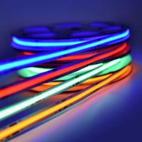China Color Changing Multicolor Flexible COB LED Strip Light 16.4ft 5m 24V for Room Bedroom Party DIY Decoration for sale