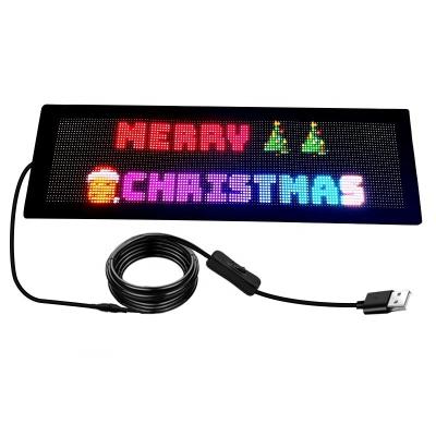 China Elevator Flexible Soft Board LED Display Panels with IP66 Rating and Customizable Words for sale