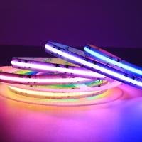 China IP68 COB Led Strip Light 5M 16.4FT with Slim Flexible Design 2-5 12V 24V Can Be Pasted for sale