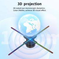 China Revolutionize Your Outdoor Advertising with 100cm LED Hologram Fan 176° Viewing Angle for sale