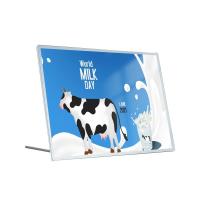 China 12V/1a-5W Power Consumption Fast Food Menu Display Board Led Light Box for Restaurant for sale