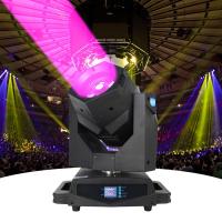 China Led Moving Head Light Gobo Projector Dmx 230w Led Beam Spot Lights with Rgb Led Ring for sale