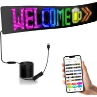 China 16*64dots/16*96dots Programmable LED Car Display Screen with RGB Matrix and IP66 Rating for sale