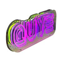 China DC 12V Customized Neon Letters Infinity Mirror Logo Illuminated Signs 3D Light Box for sale