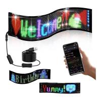 China App Controlled Indoor LED Digital Signage for Custom Text and Pattern Animation Display for sale