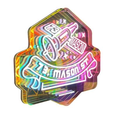 China Innovations Custom Designs for Colorful 3D Acrylic Letters in Infinity Mirror Signage for sale