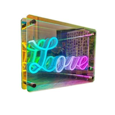 China Custom LED Letter Sign Logo Text Frame for Indoor Installation Screw Bolts Fixing/Hang for sale